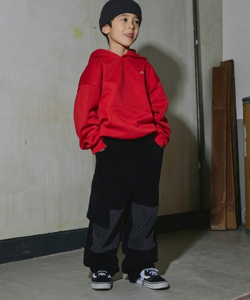 PAIRMANON STREET（ペアマノンストリート）の「【PAIRMANON STREET】コーデュロイ 切り替え 配色 ワーク カーゴ ...