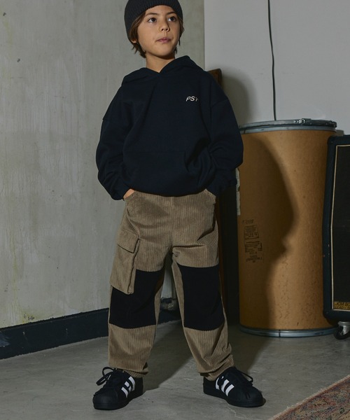 PAIRMANON STREET（ペアマノンストリート）の「【PAIRMANON STREET】コーデュロイ 切り替え 配色 ワーク カーゴ ...