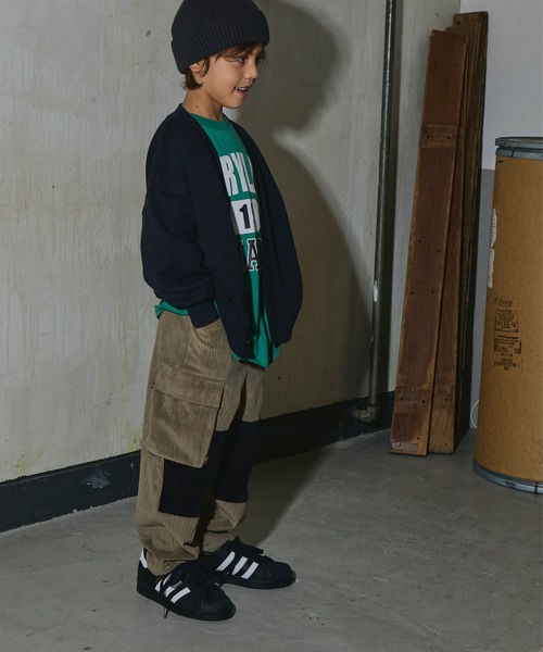 PAIRMANON STREET（ペアマノンストリート）の「【PAIRMANON STREET】コーデュロイ 切り替え 配色 ワーク カーゴ ...
