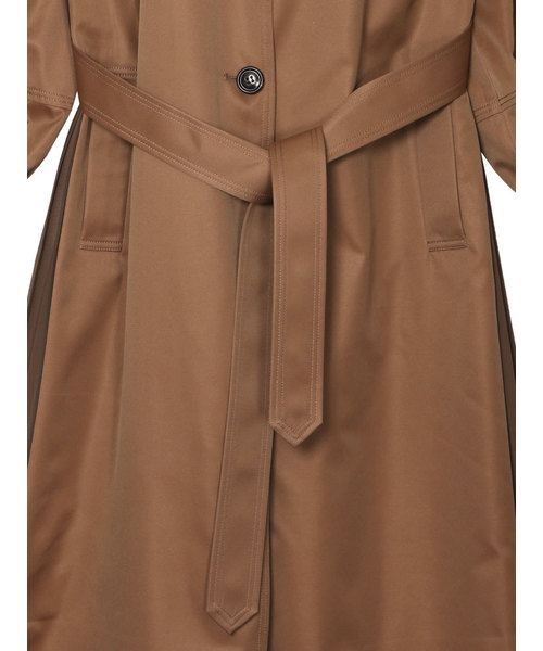 AMERI（アメリ）の「BALLOON SLEEVE PLEATS TRENCH（トレンチコート）」 - WEAR