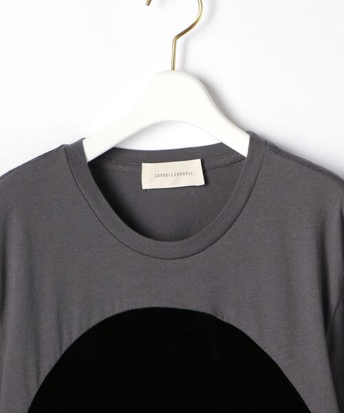 Steven Alan（スティーブンアラン）の「＜CORRELL CORRELL＞VELVET TEE SHIRT/Tシャツ（Tシャツ ...