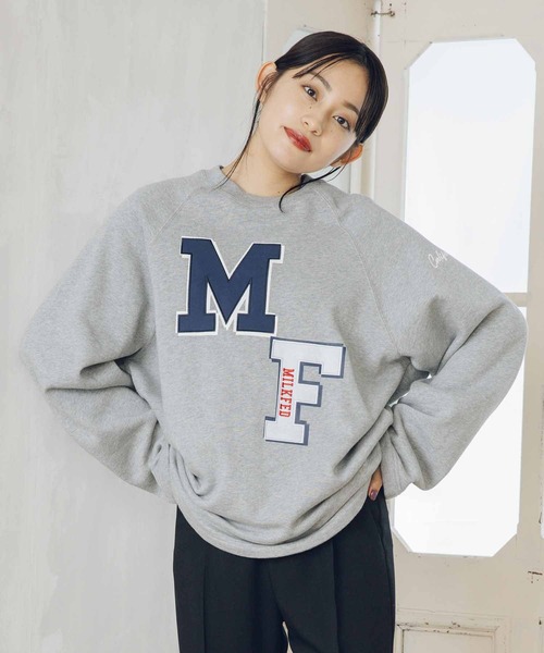 MILKFED.（ミルクフェド）の「MF PATCH SWEAT TOP（スウェット）」 - WEAR