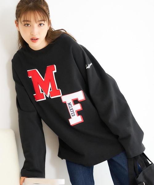 MILKFED.（ミルクフェド）の「MF PATCH SWEAT TOP（スウェット）」 - WEAR