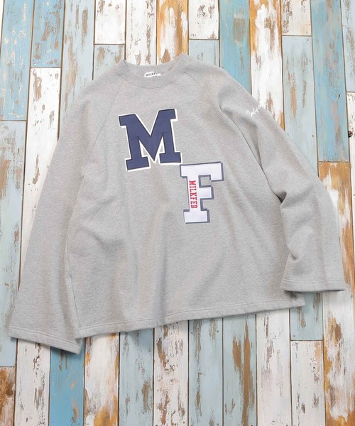 MILKFED.（ミルクフェド）の「MF PATCH SWEAT TOP（スウェット）」 - WEAR