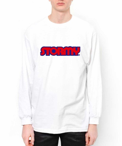 STORMY（ストーミー）の「ストーミー STORMY LOGO L/S T-SHIRTS Tシャツ 長袖Tシャツ カットソー（Tシャツ ...