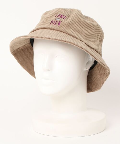 【セール】j.n.r.d/コーデュロイ刺繍バケットハットTALE vour PICK（ハット）｜ j.n.r.d（ジェー・エヌ・アール・ディー ...
