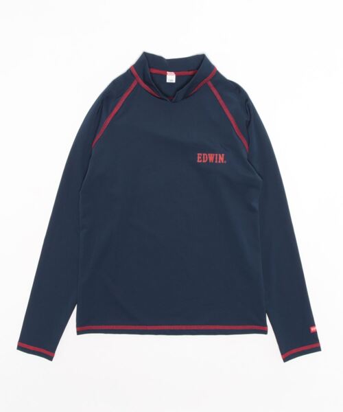 EDWIN（エドウィン）の「【EDWIN/エドウィン】EW長袖ラッシュガード キッズ水着（ラッシュガード）」 - WEAR