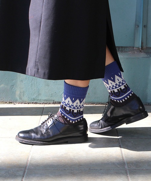 OBSCURE SOCKS（オブスキュア ソックス）の「OBSCURE SOCKS W LARIX オブスキュアソックス ラリックス レディース 靴下 23cm～25cm（ソックス/靴下 ...