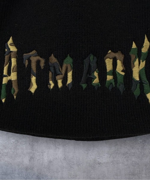 ATMARK（アットマーク）の「《フリーサイズ / UNISEX 》ATMARKロゴビーニー（ニットキャップ/ビーニー）」 - WEAR