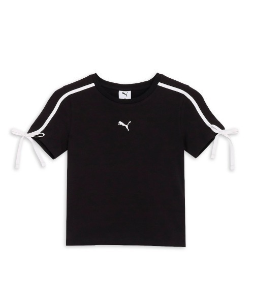 PUMA T7 MODERN DELIGHT SLIM SHORT T（プーマ T7 モダン ディライト スリム ショート 半袖 Tシャツ ...
