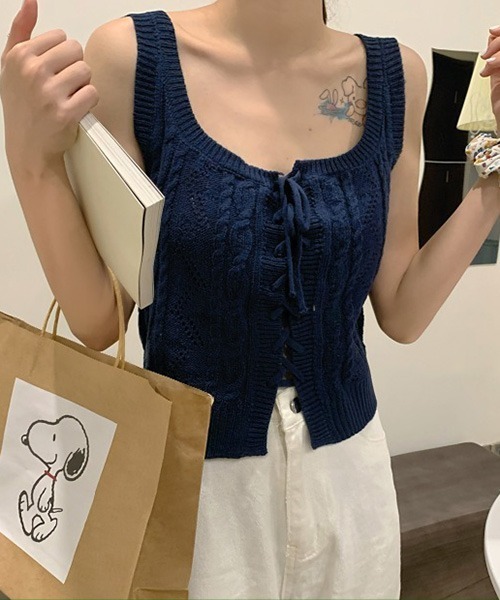 SVEC（シュベック）の「2way ニット ベスト SVEC /シュベック（ベスト）」 - WEAR