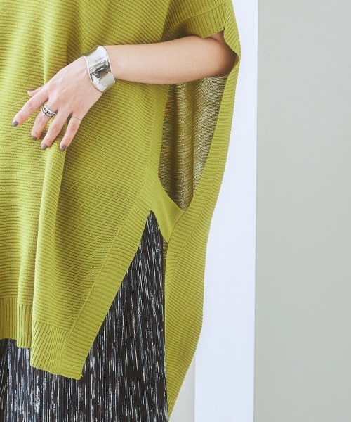 Soiunique（スワユニーク）の「Vネックワイドニットベスト【ゆったりワンサイズ】（ベスト）」 - WEAR