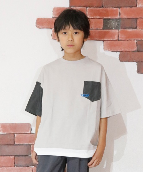 RAT EFFECT/ラットエフェクト フェイクレイヤードポケットT（Tシャツ/カットソー）｜RAT EFFECT（ラットエフェクト）の ...