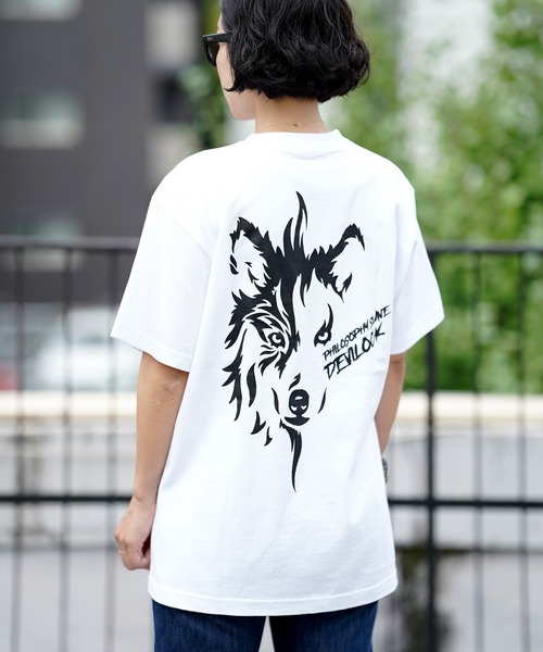 DEVILOCK デビロック WOLF TEE（Tシャツ/カットソー）｜DEVILOCK（デビロック）のファッション通販 - ZOZOTOWN