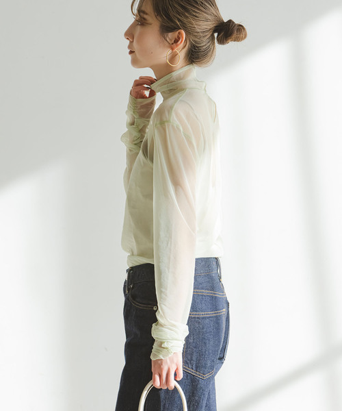 セール】シアータートルニュアンスカット（Tシャツ/カットソー