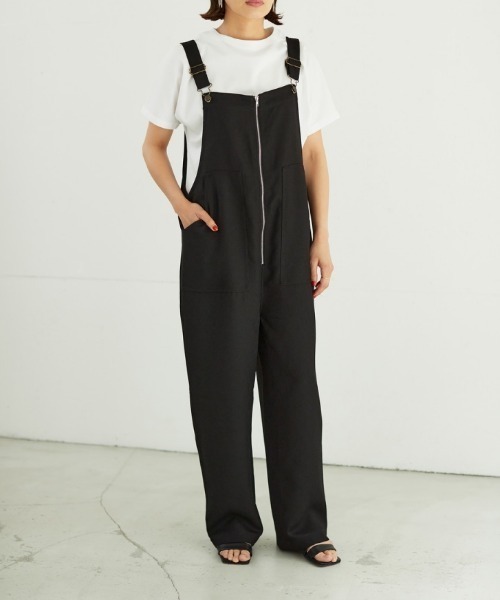 OUTERSUNSET（アウターサンセット）の「front zip overalls（サロペット/オーバーオール）」 - WEAR