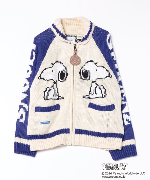 【SEQUENZ/シークエンズ】TP COUWICHAN SWEATER / スヌーピー カウチンニット ジップ ワイドシルエット（ニット/セーター）｜SEQUENZ（シークエンズ）の ...