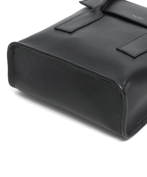 YArKA（ヤーカ）の「【YArKA/ヤーカ】 real leather 2way BOX flap handle bag M ...