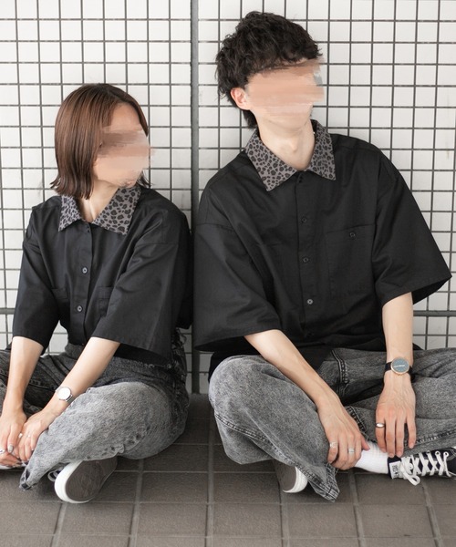 PairPair（ペアペア）の「アニマルクレリックシャツ(ユニセックス)（シャツ/ブラウス）」 - WEAR