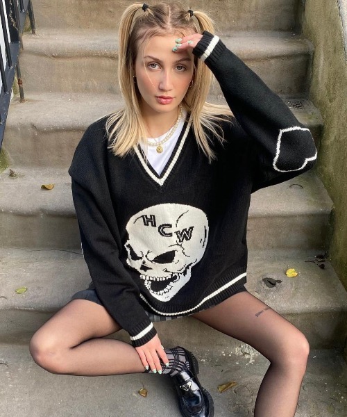 Heaven Can Wait（ヘブンキャンウェイト）の「【HEAVEN CAN WAIT/ヘブン キャン ウェイト】SKYFALL KNIT ...