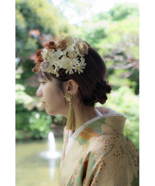 CHACO/ リボン付きペーパーリース（その他ヘアアクセサリー）｜CHACO （FLOWER ACCESSORY）（チャコ）のファッション通販 - ZOZOTOWN