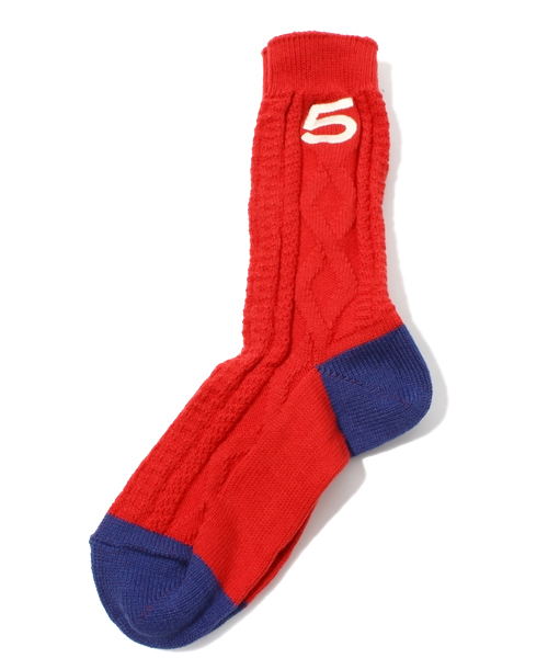 ficouture（フィクチュール）の「フィクチュール キューバ ソックス FICOUTURE Cuban 5 Cable Socks ...