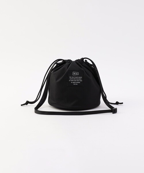 KiU（キウ）の「Kiu/キウ 300D DRAWSTRING BAG/ 300Dドローストリングバッグ（ショルダーバッグ）」 - WEAR