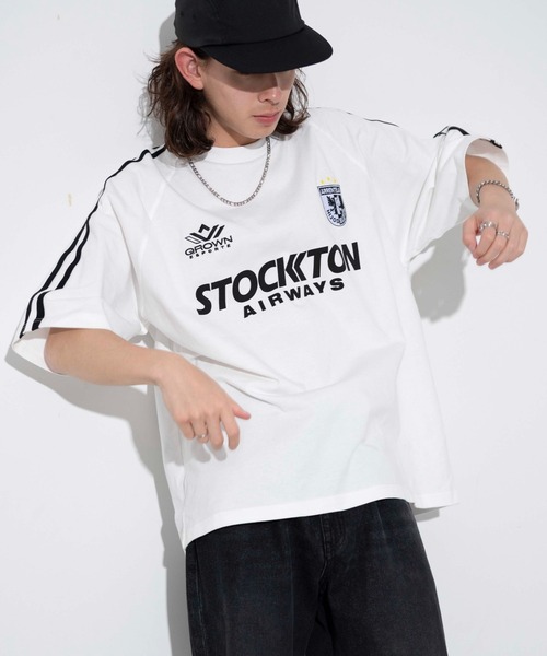 WEGO（ウィゴー）の「WEGO/【24年春夏新作】ラインゲームロゴT（Tシャツ/カットソー）」 - WEAR