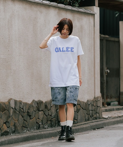 CALEE（キャリー）の「CALEE/キャリー STRETCH S.V.D.S.H LOGO TEE Tシャツ（Tシャツ/カットソー）」 - WEAR
