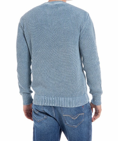 REPLAY（リプレイ）の「REPLAY/リプレイ/ローゲージコットンニット（ニット/セーター）」 - WEAR