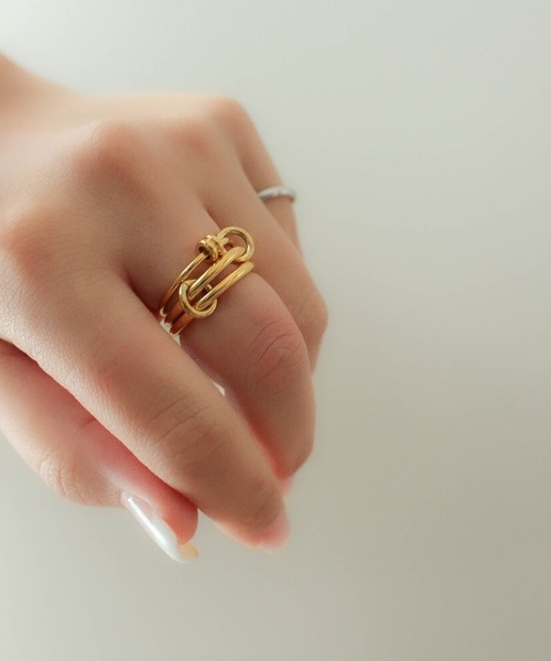 ebine（エビネ）の「Triple Ring 金属アレルギー対応 サージカルステンレス（リング）」 - WEAR