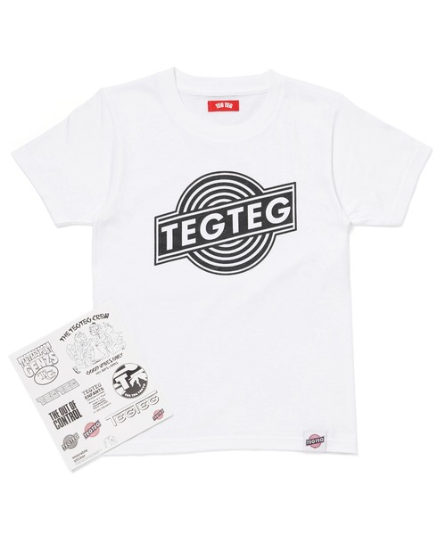 TEG TEG（テグテグ）の「PAINT STICKER CUSTOM Tee（Tシャツ/カットソー）」 - WEAR