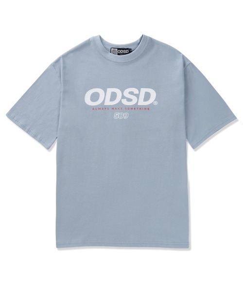『ODD STUDIO/オッドスタジオ』ODSD LOGO SHORT SLEEVE T-SHIRT/ロゴプリント ショートスリーブ Tシャツ ...