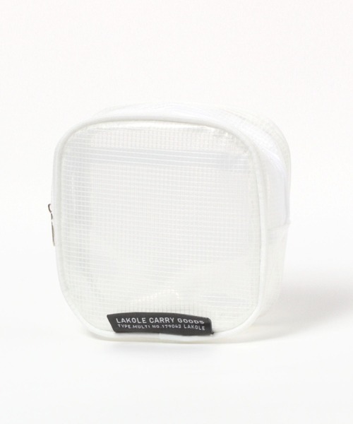 【セール】メッシュPVCスクエアポーチ / 975165（ポーチ）｜LAKOLE（ラコレ）のファッション通販 - ZOZOTOWN