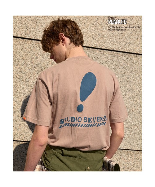 PEANUTS x STUDIO SEVEN SS Tee（Tシャツ/カットソー）｜STUDIO SEVEN（スタジオ セブン）のファッション ...