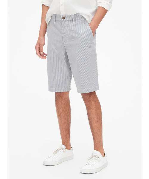 GAP（ギャップ）の「ヴィンテージ シャンブレーショートパンツ（30.5Cm、Gapflex）（その他パンツ）」 - WEAR