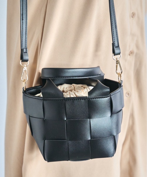 SETUP7（セットアップセブン）の「【SETUP7】ショルダー付きイントレチャート2WAYハンドバッグ KNF（ハンドバッグ）」 - WEAR