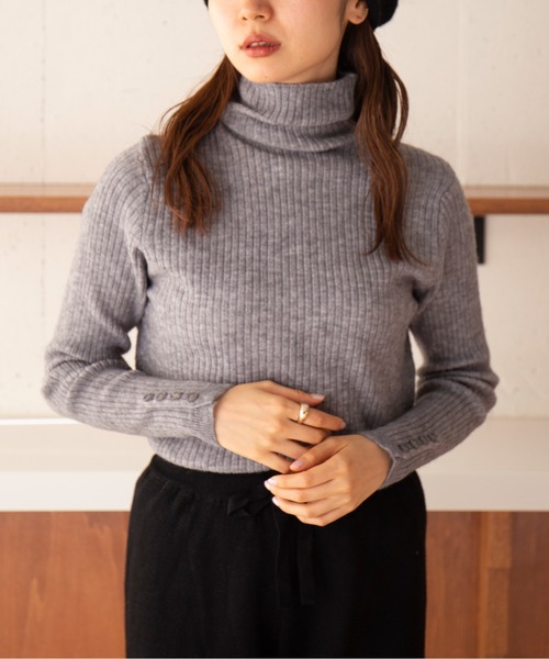SETUP7（セットアップセブン）の「【SETUP7】タートルネックリブニットセーター KNF049（ニット/セーター）」 - WEAR