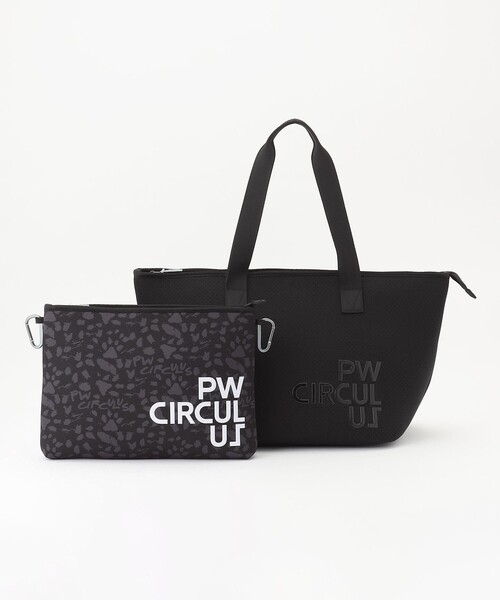 新色！【UNISEX】ロゴ トートバック クラッチバッグ付き（トートバッグ）｜PW CIRCULUS（ピーダブリュサーキュラス）のファッション通販 - ZOZOTOWN