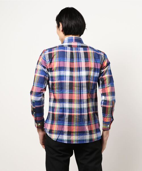 KEN COLLECTION CLASSIC（ケンコレクションクラシック）の「ケンコレクションクラシック/ボタンダウンシャツ/長袖/チェック柄 ...