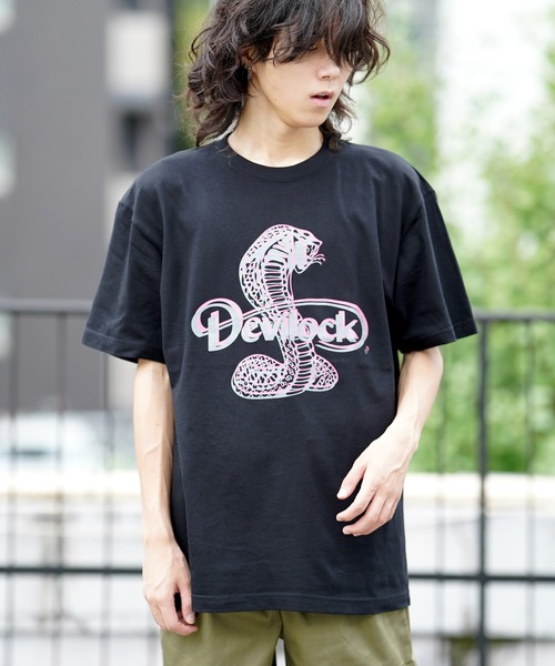 DEVILOCK（デビロック）の「DEVILOCK デビロック シルクスクリーンプリントデザイン COBRA TEE（Tシャツ/カットソー）」 - WEAR