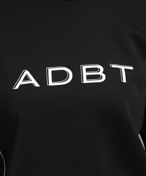 adabat（アダバット）の「 【ADBT】ロゴデザイン モックネック長袖ワンピース（ワンピース）」 - WEAR