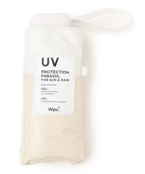 Wpc.（ダブリュピーシー）の「Wpc.: UVカット バイカラー パラソル（折りたたみ傘）」 - WEAR