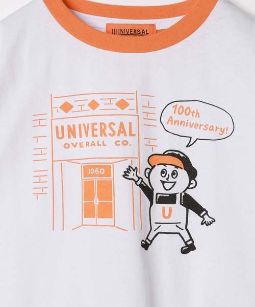 UNIVERSAL OVERALL（ユニバーサルオーバーオール）の「【UNIVERSAL OVERALL】100周年ウィンディJr.Tシャツ（Tシャツ/カットソー）」 - WEAR