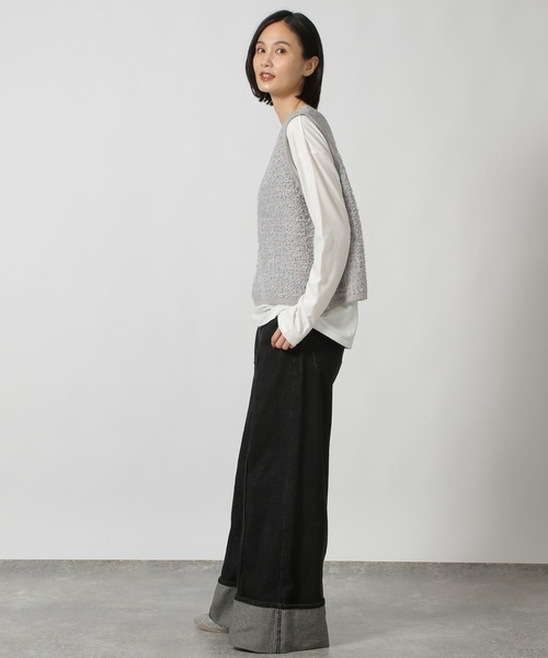 LAKOLE（ラコレ）の「2WAYテープヤーンベスト / 145835（ベスト）」 - WEAR