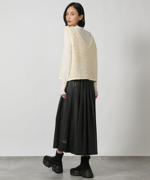 LAKOLE（ラコレ）の「2WAYテープヤーンベスト / 145835（ベスト）」 - WEAR