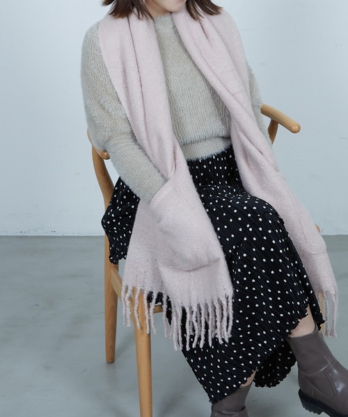 ParAvion（パラビオン）の「ポケット付ストールマフラー（マフラー）」 - WEAR