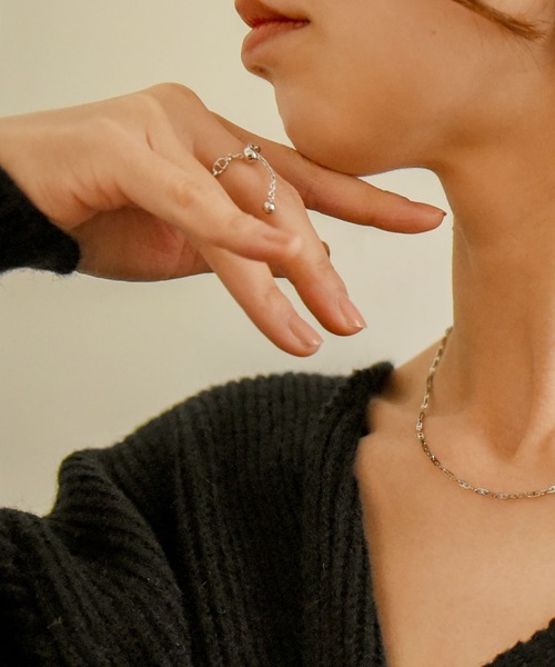 ma chere Cosette?（マシェールコゼット）の「チェーン アジャスターリング（リング）」 - WEAR