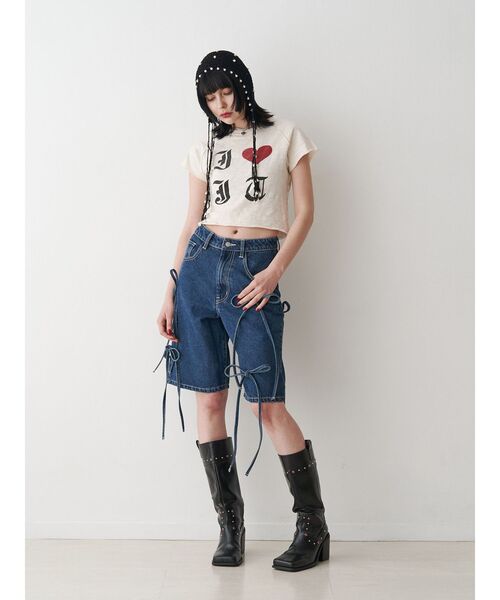 jouetie（ジュエティ）の「I LOVE jt Tシャツ（Tシャツ/カットソー）」 - WEAR