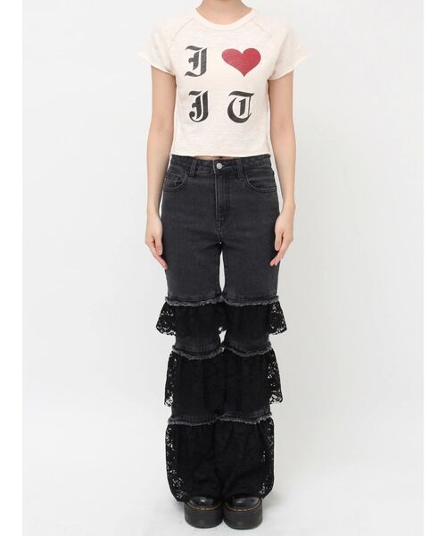 jouetie（ジュエティ）の「I LOVE jt Tシャツ（Tシャツ/カットソー）」 - WEAR